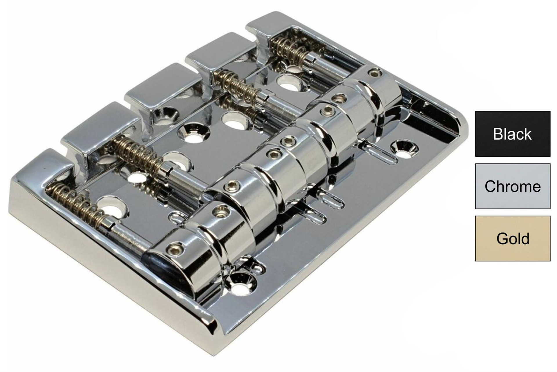 GOTOH 404BO-4 4-String Bass Bridge w/ Brass Saddles - Philadelphia Luthier Tools & Supplies, LLC