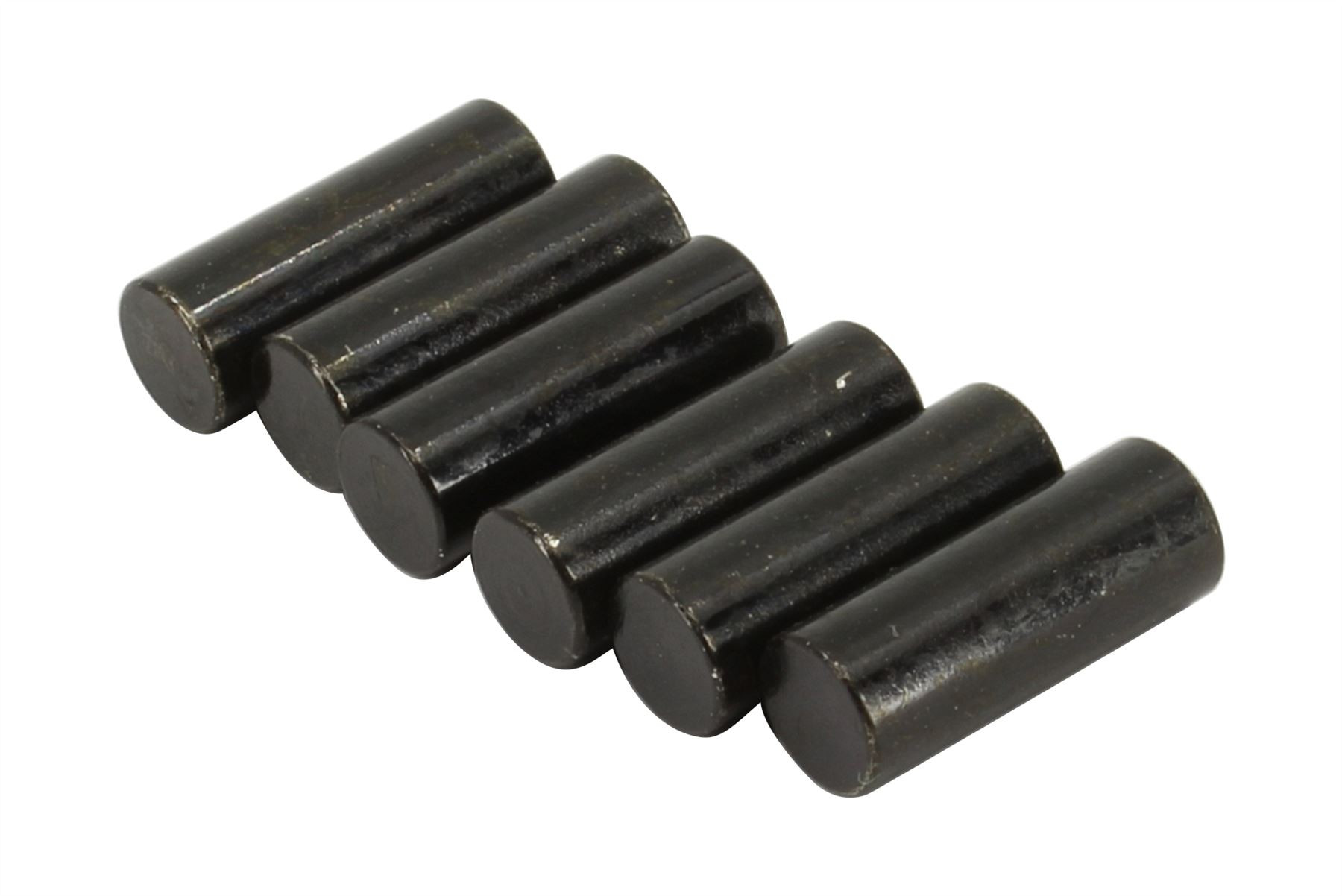Humbucker Gold Plated 1215 Steel Pole Slugs w/ Non-Chamfered Ends Qty 6 ...