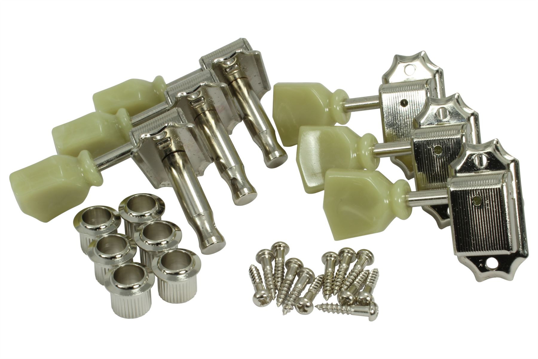 GOTOH SD90 Magnum Lock Traditional 3 x 3 guitar tuners Nickel ...