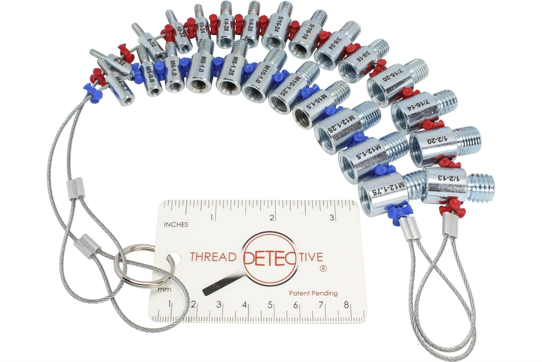 Thread Detective Thread Identifier Tool - Standard Inch/Metric Thread ...
