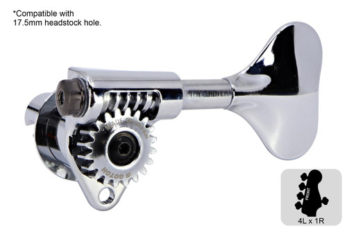 GOTOH GBU510M-12 Compact Open Gear Bass Tuner Molded Key ...