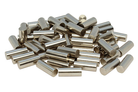 Humbucker Nickel Plated 1215 Steel Pole Slugs w/ Non-Chamfered Ends Qty ...