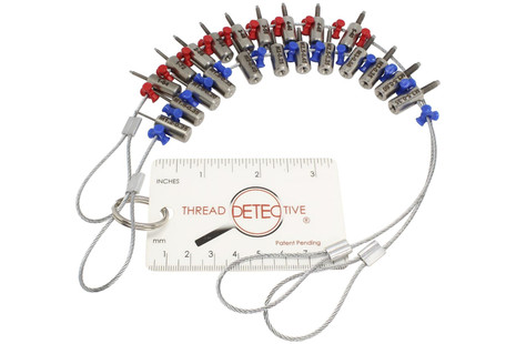 Thread Detective Thread Identifier Tool - Mini/Small Inch/Metric Thread ...