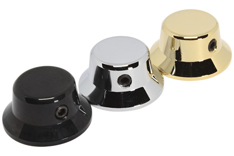 Brass Hat Knob for 6mm diameter shaft w/ set screw - fits split shaft ...