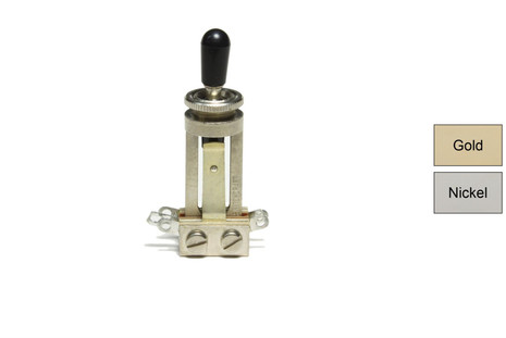 Switchcraft Long 3-way toggle switch - Philadelphia Luthier Tools ...