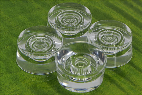 Clear Speed Knobs 4pk for Epiphone® and Import guitars with coarse ...