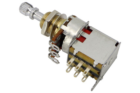 Push Push 500K Audio Pot - Philadelphia Luthier Tools & Supplies, LLC