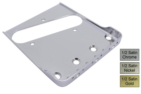 Vintage Tele - style Bridge Plate w/ cut sides - Philadelphia Luthier ...