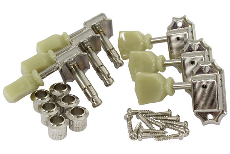 GOTOH SD90 locking 3 x 3 guitar tuners Nickel - Philadelphia Luthier ...