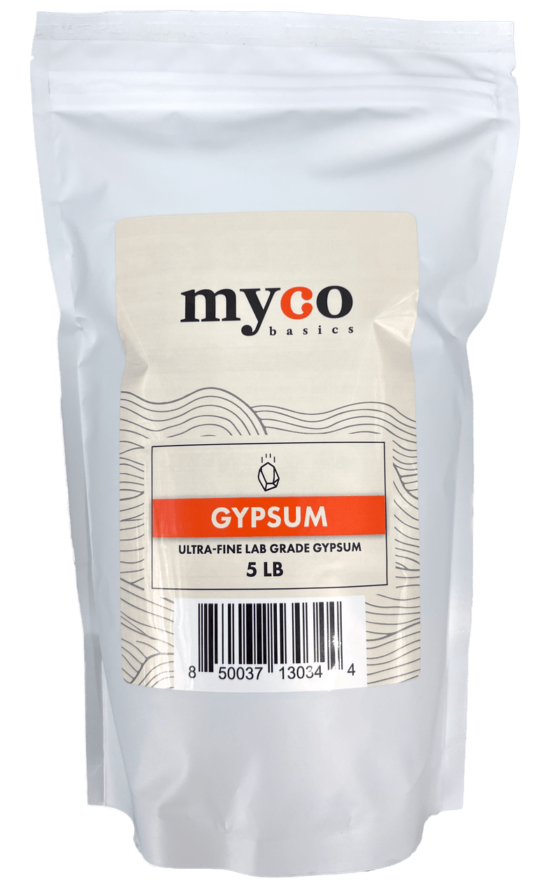 Mycology Basics - Solution/Lab Grade Ultra-Fine Gypsum Powder