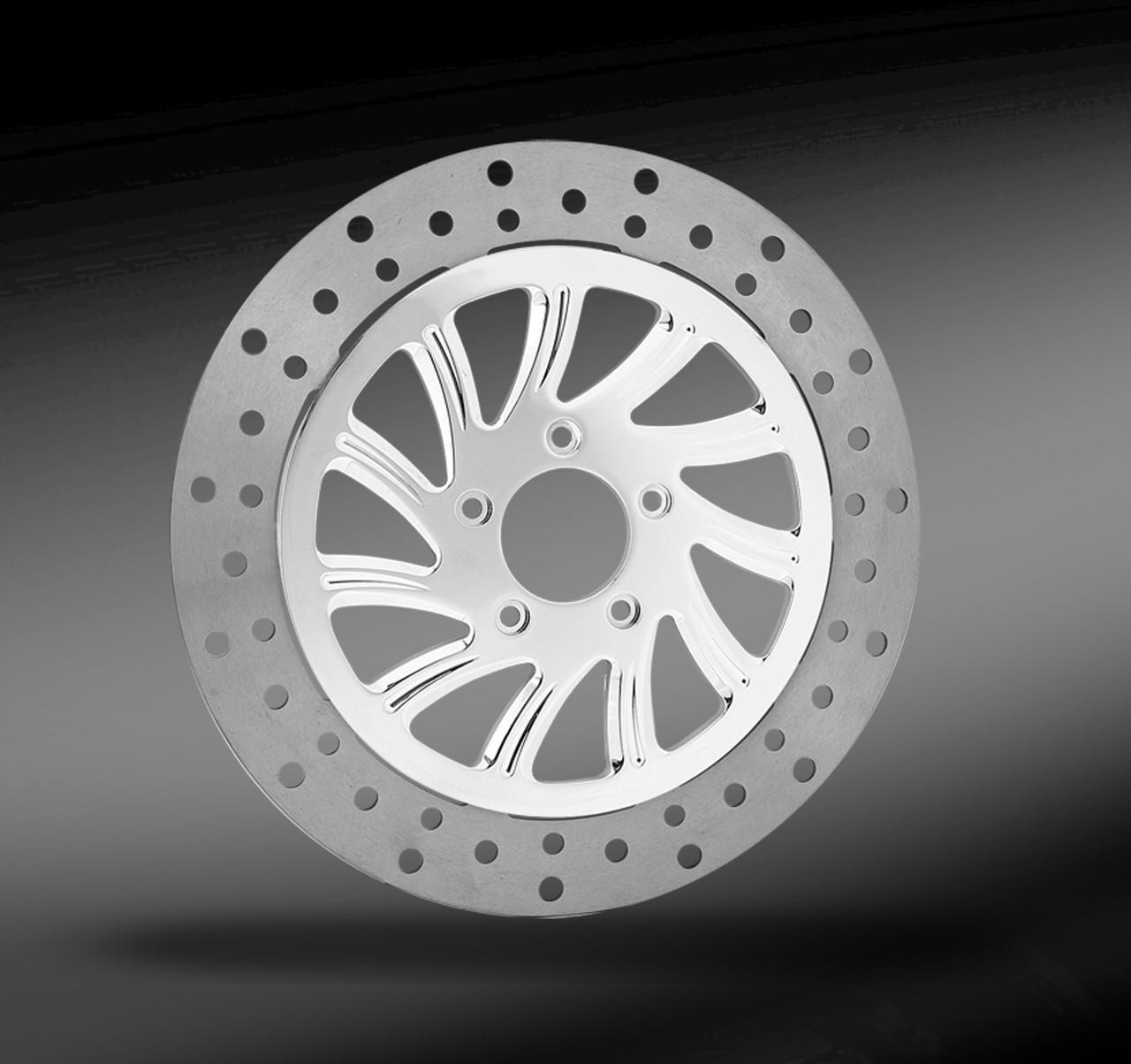 RC Components Calypso Chrome Wheel for Harley Davidson Models (Choose Options ...