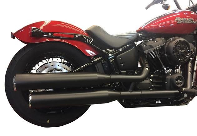 TAB 3.5” Slip-On Mufflers for Softail | West End Motorsports