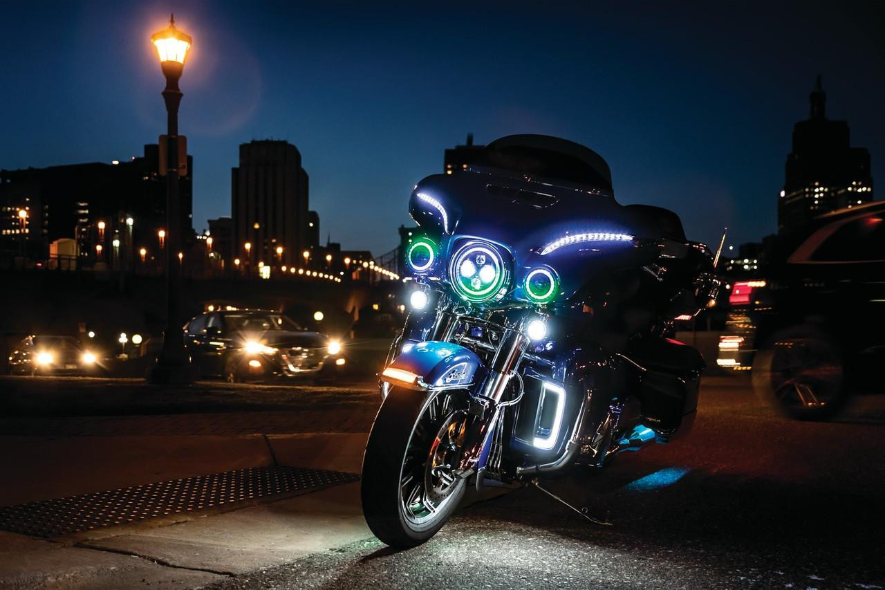 Kuryakyn Tracer L.E.D. Front Turn Signal Conversions | West End ...