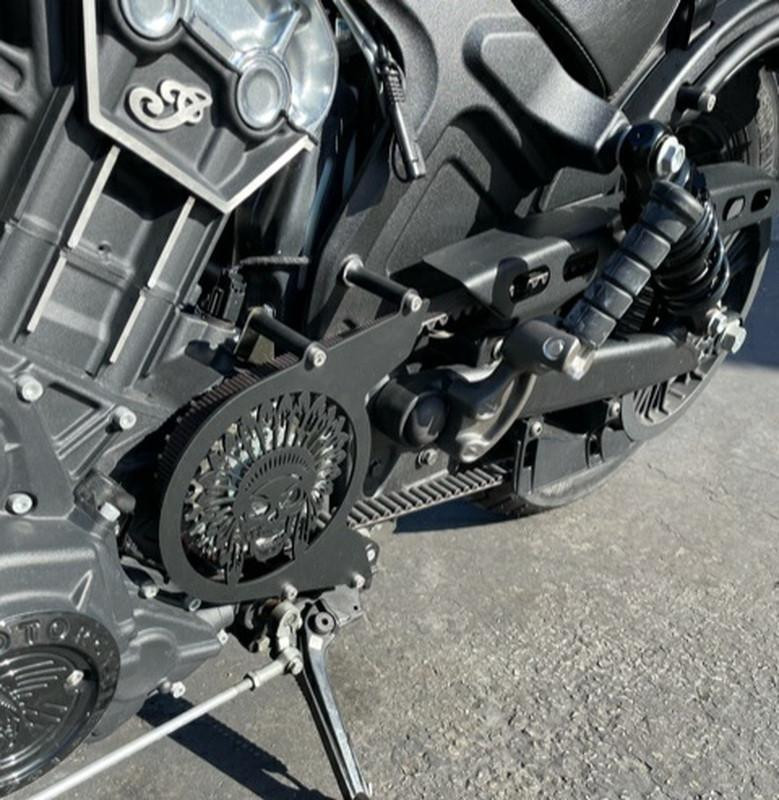 Dean Speed Pulley Cover for '15-24 Indian Scout/Scout Bobber ...