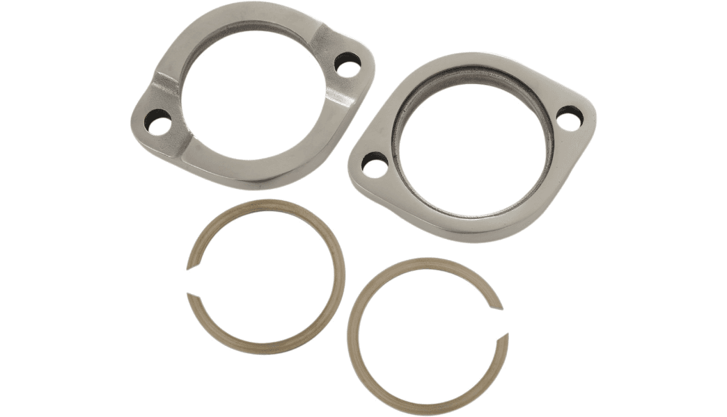 Drag Specialties Heavy Duty Exhaust Flanges for Harley Davidson Models