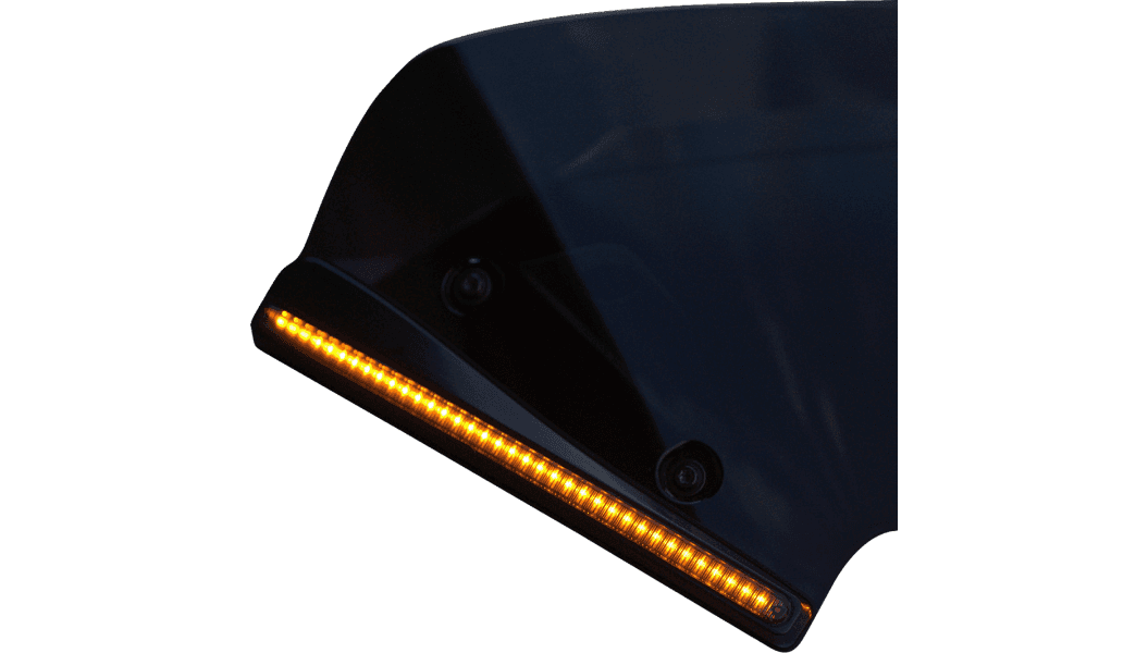 Custom Dynamics LED Turn Signal Windshield Trim | Buy Now