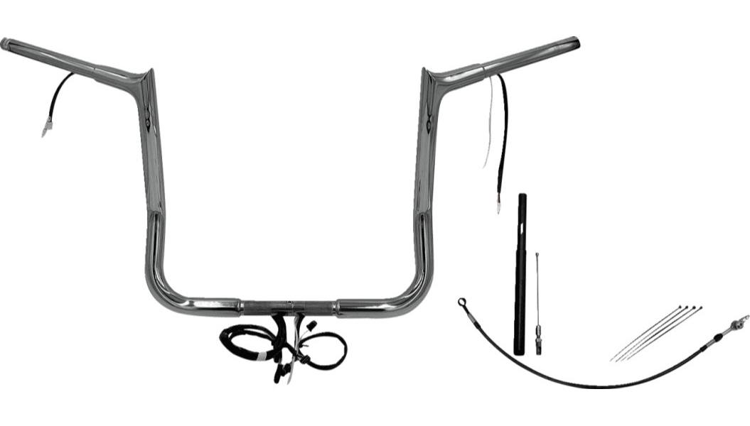 Fat Baggers EZ Install Wired 1-1/4" Pointed Top Handlebar Kit | Buy Now