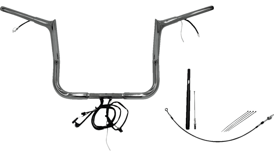 Fat Baggers EZ Install Wired 1-1/4" Pointed Top Handlebar Kit | Buy Now