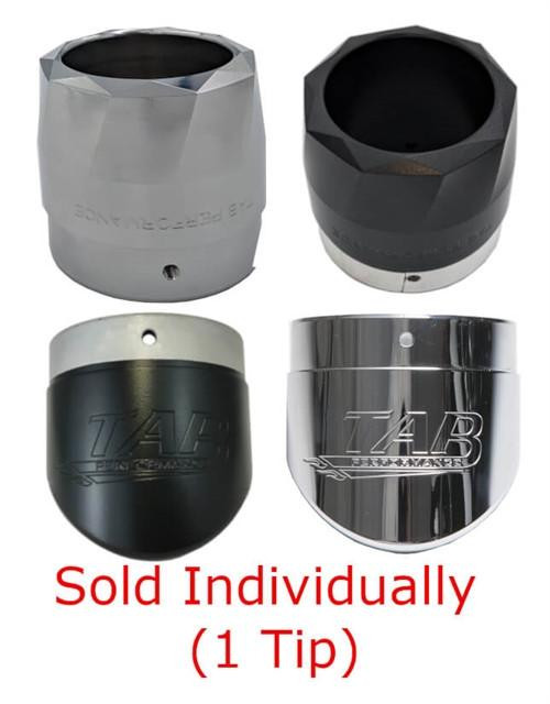 TAB 3.5” Slip-On Mufflers for Softail | West End Motorsports