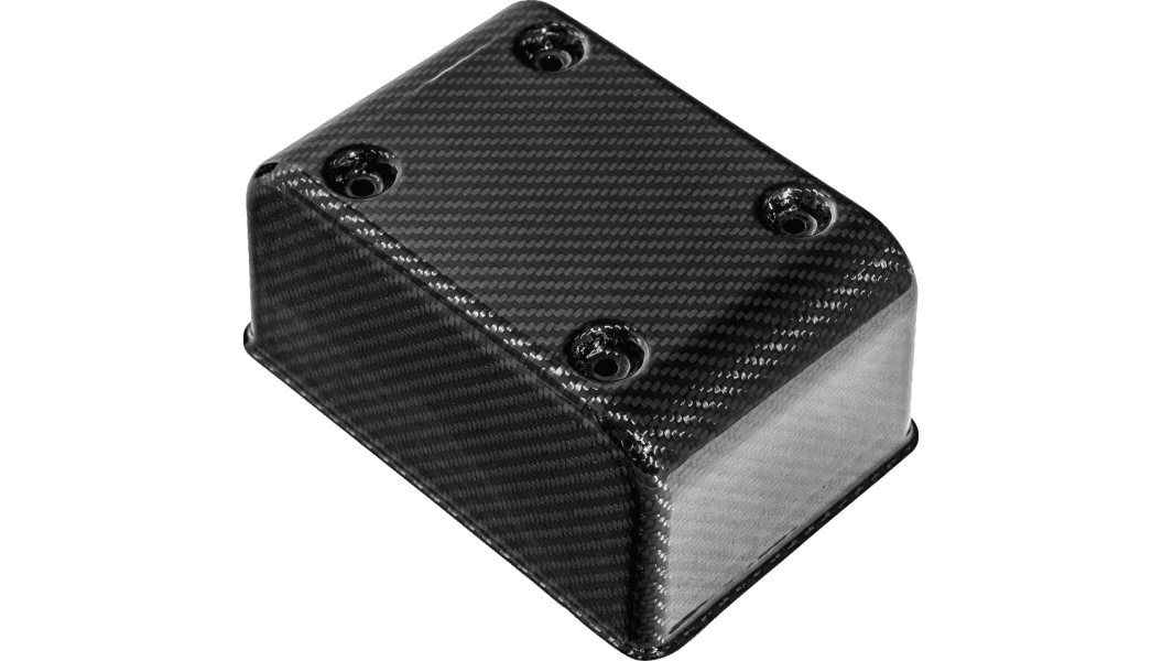 Saddlemen Carbon Fiber Fuse Box Cover for '99-03 Harley Davidson Dyna ...