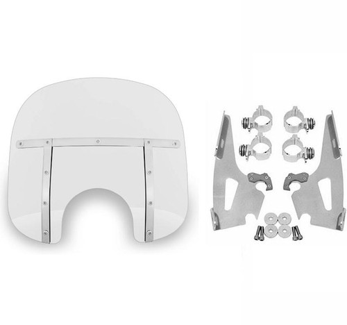 Memphis Shades Fats Windshield Package Windshield & Mounting Hardware ...