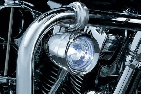 Kuryakyn Engine Guard Mounted Driving Lights for 1.25 In. Engine Guards ...
