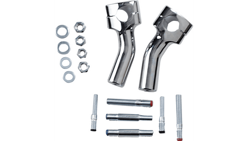 Baron Custom 4 Inch Kickback Risers for Metric Cruisers | West End ...
