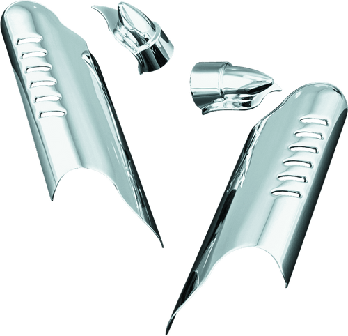 Kuryakyn Lower Leg Deflectors for ’00-13 Harley Davidson Touring Models ...