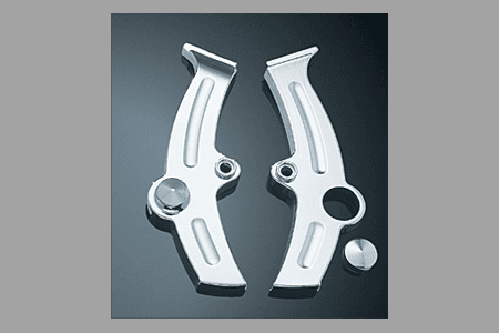 Kuryakyn Boomerang Frame Covers for '00-07 FXST (ex. FXSTD) & '00-07 ...