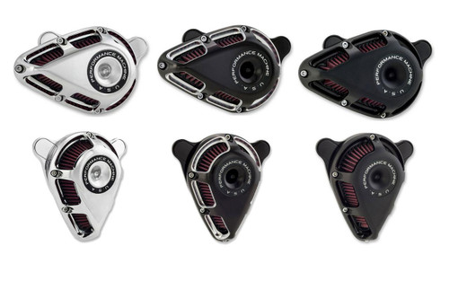 Performance Machine Jet Air Cleaner Kit for Harley Davidson Touring '17-Up