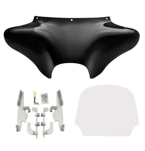Memphis Shades Complete Batwing Fairing for '13-17 Harley Davidson FXSB ...