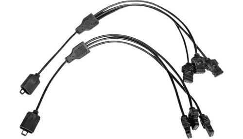 Custom Dynamics Y-Splitter - 7" - 3-Way Splitter - WestEndMotorsports.com