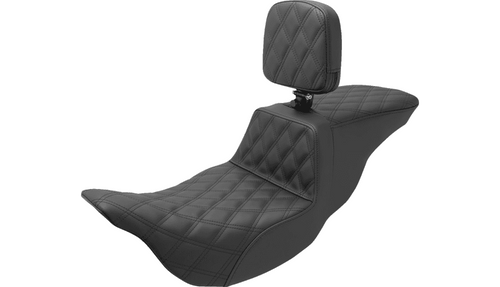 Saddlemen Tour Step Up Seat with Rider Backrest | Buy Now