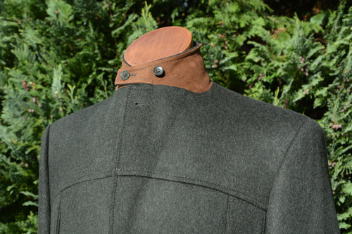 Green Loden Wool Alpaca Full Norfolk Jacket