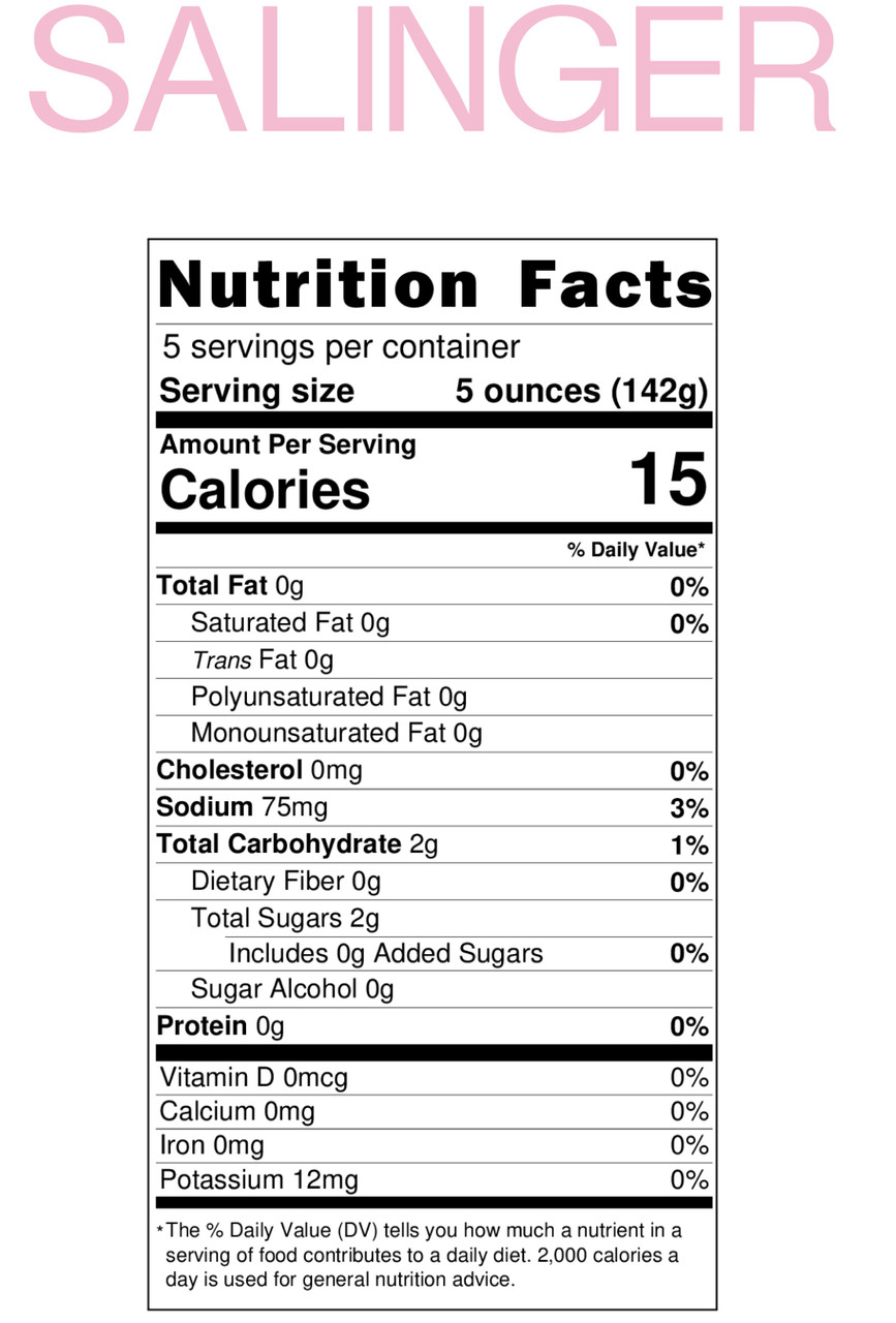 Dry Wit Salinger - Light N/A - 750ml