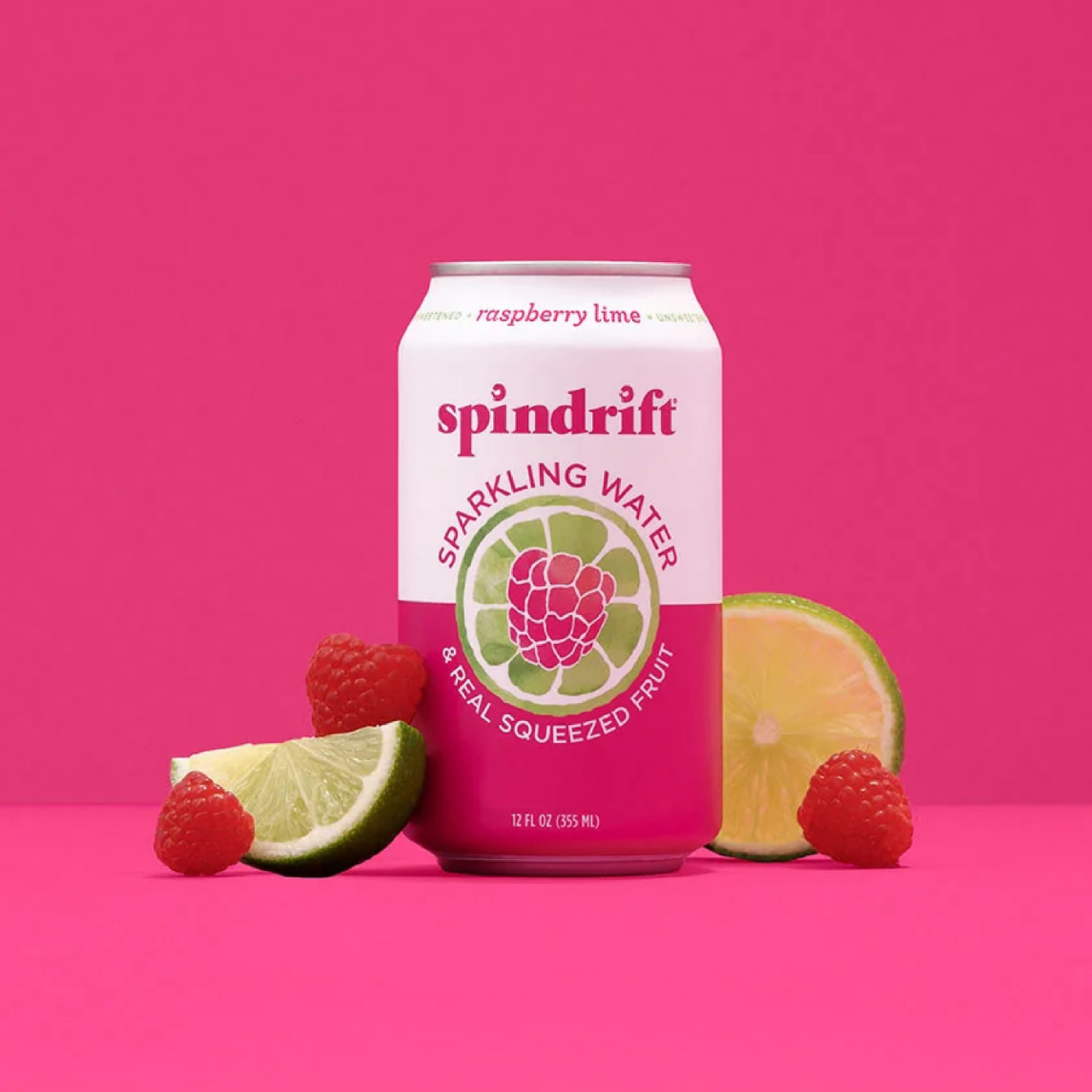 SPINDRIFT Sparkling Water - Raspberry Lime