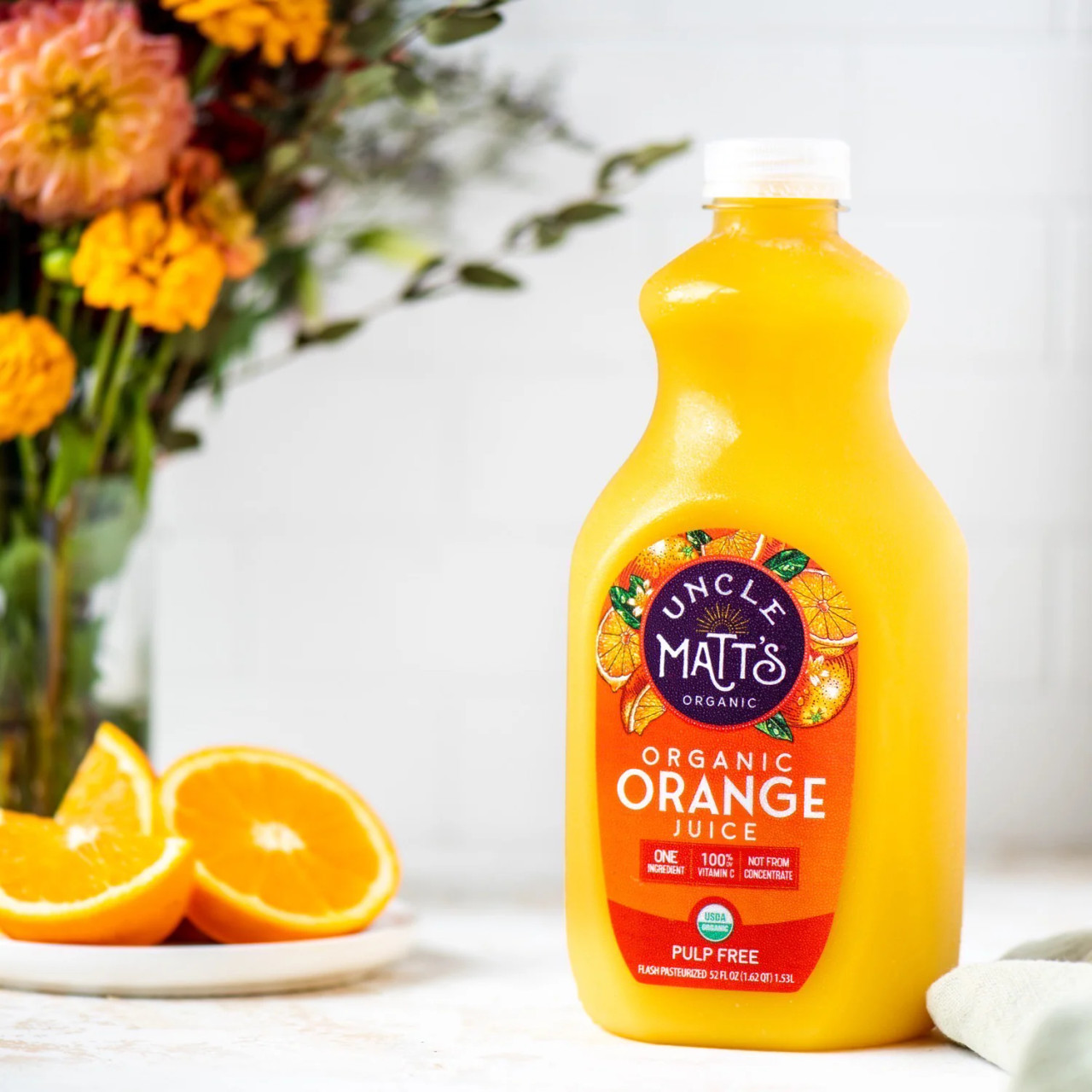 UNCLE MATTS ORGANIC Orange Juice Pulp-Free