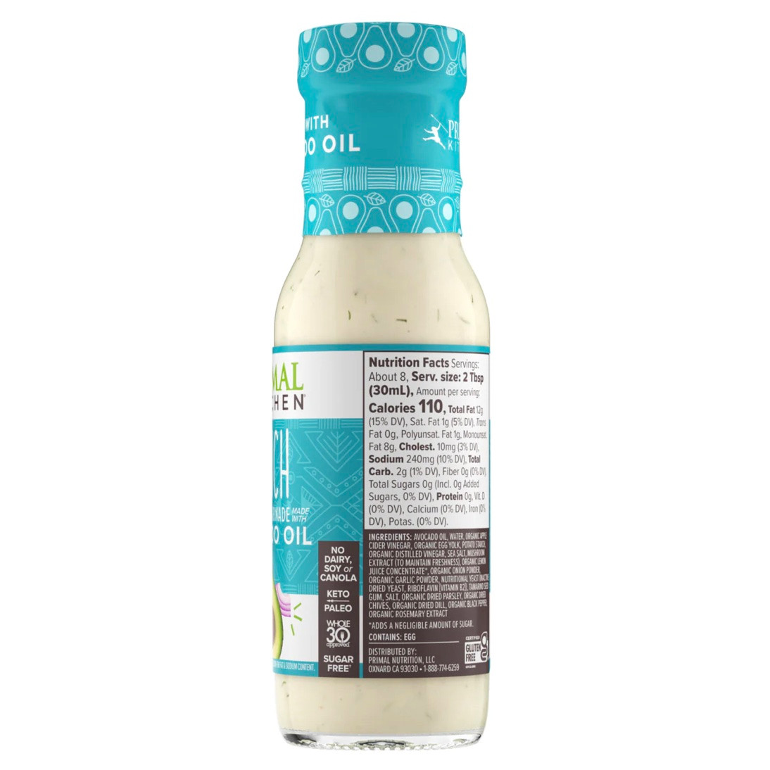 PRIMAL KITCHEN Ranch Dressing