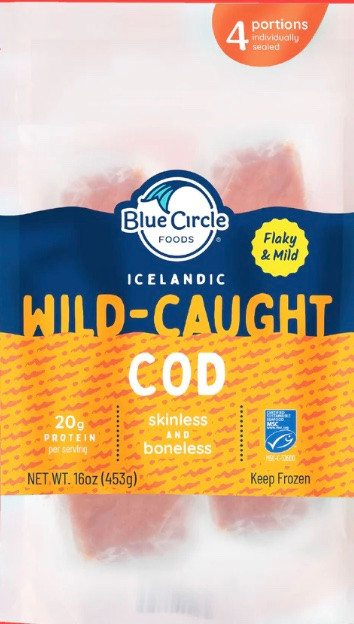 BLUE CIRCLE FOODS Wild-Caught Icelandic Cod