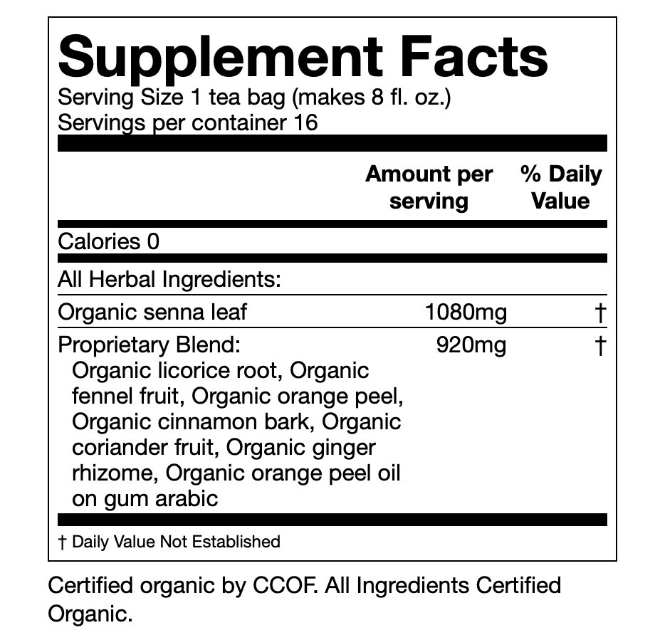 TRADITIONAL MEDICINALS Smooth Move Tea