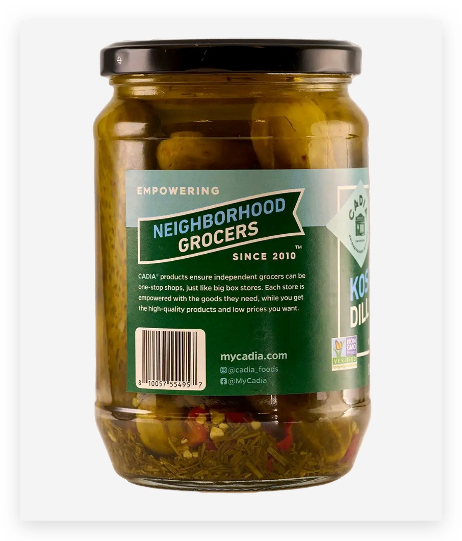 CADIA EVERYDAY Kosher Whole Dill Pickles