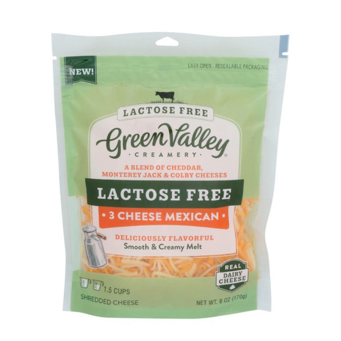 GREEN VALLEY CREAMERY Lactose Free Shredded Mexican Blend