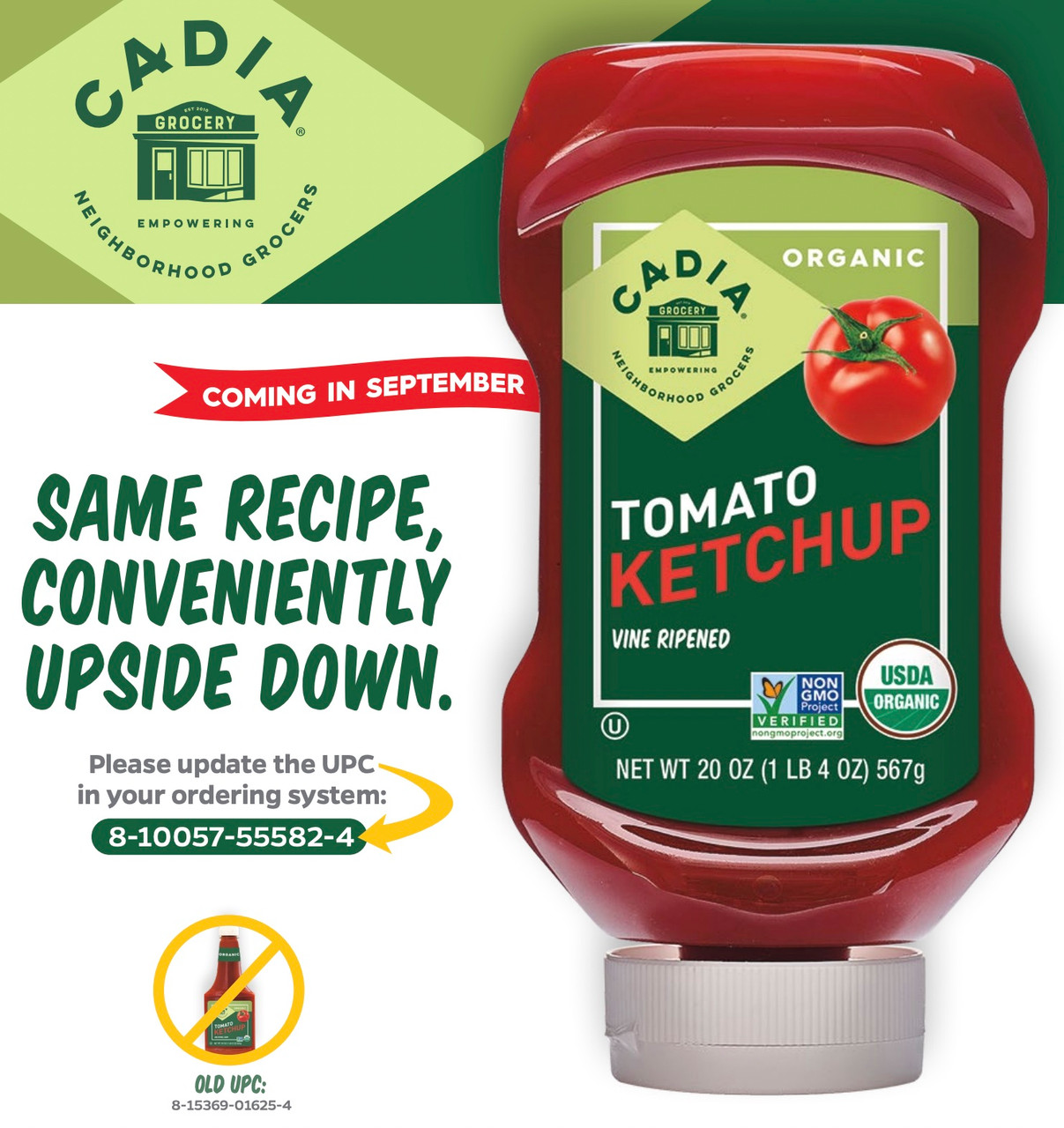 CADIA Ketchup - Organic