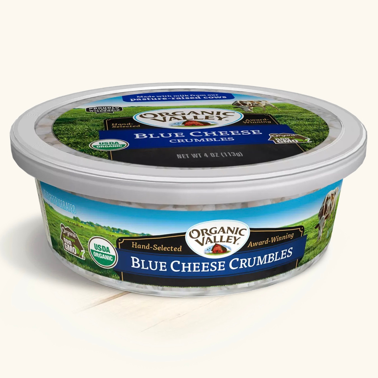 ORGANIC VALLEY Blue Cheese Crumbles