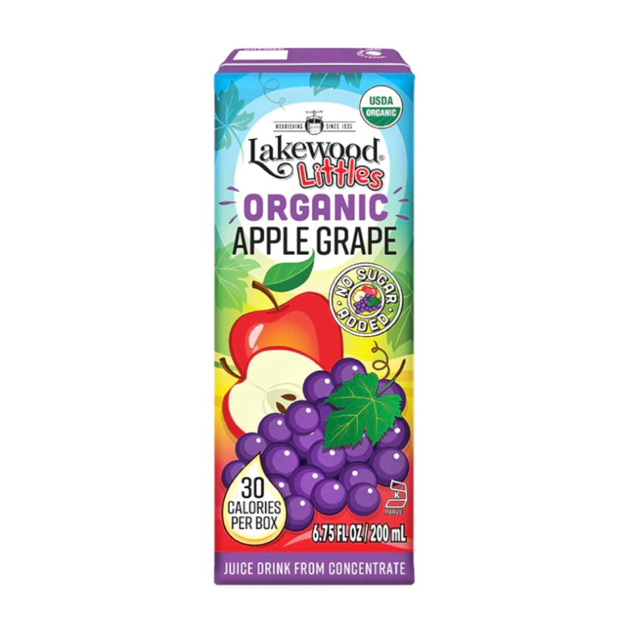 LAKEWOOD Apple-Grape Juice Boxes 8ct