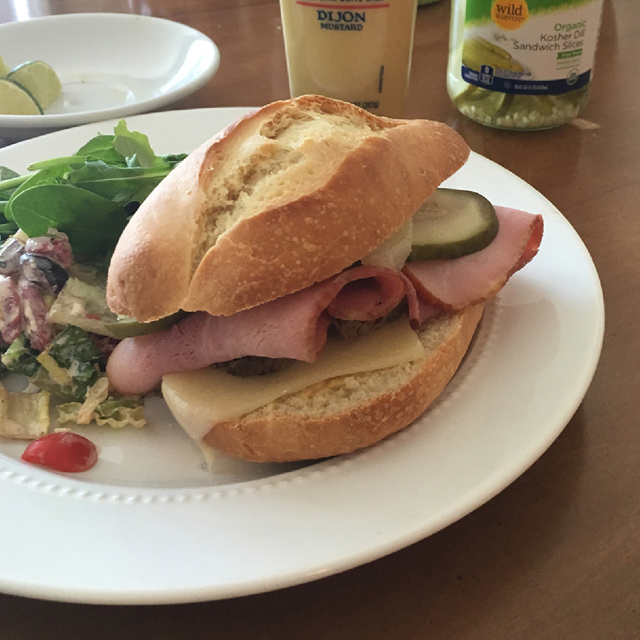Sliced Emulsified Ham - avg 1.03lb - TC Farm