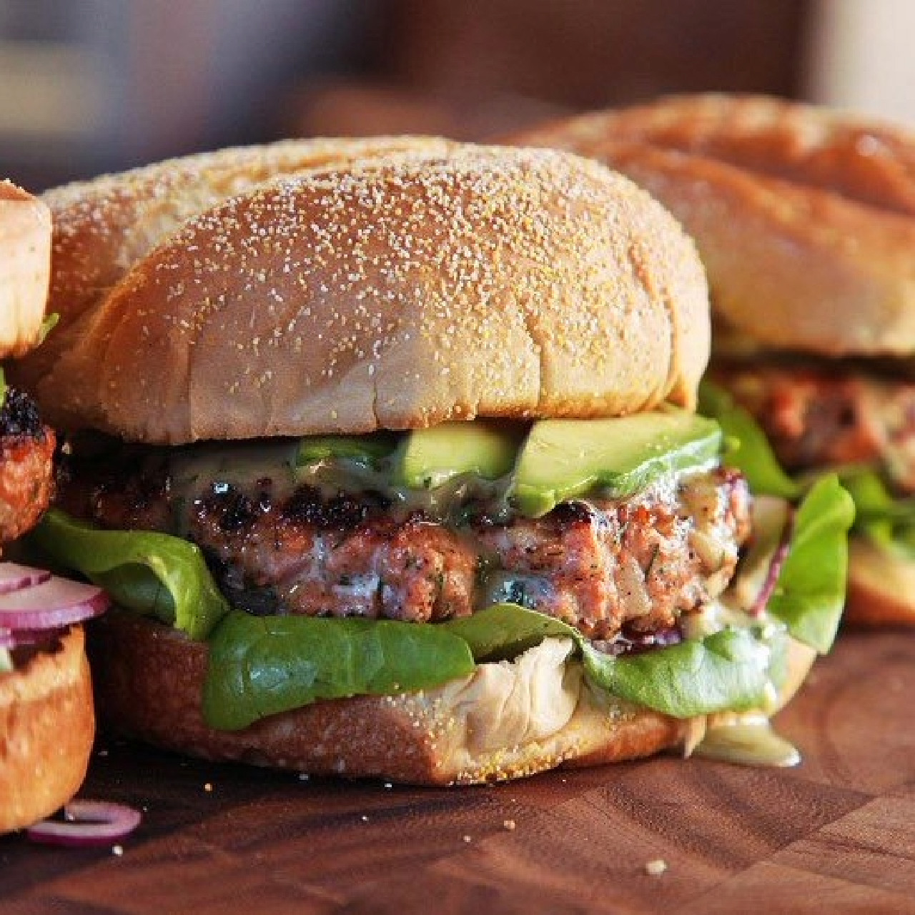 Salmon Burgers - TC Farm