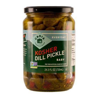 CADIA EVERYDAY All Natural Kosher Baby Dill Pickles