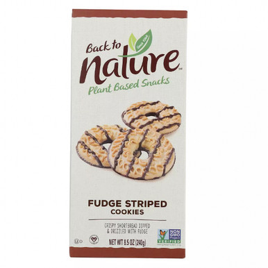 BACK TO NATURE Fudge Striped Cookies