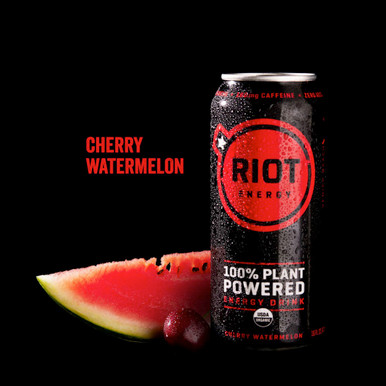 RIOT ENERGY Cherry Watermelon Energy Drink